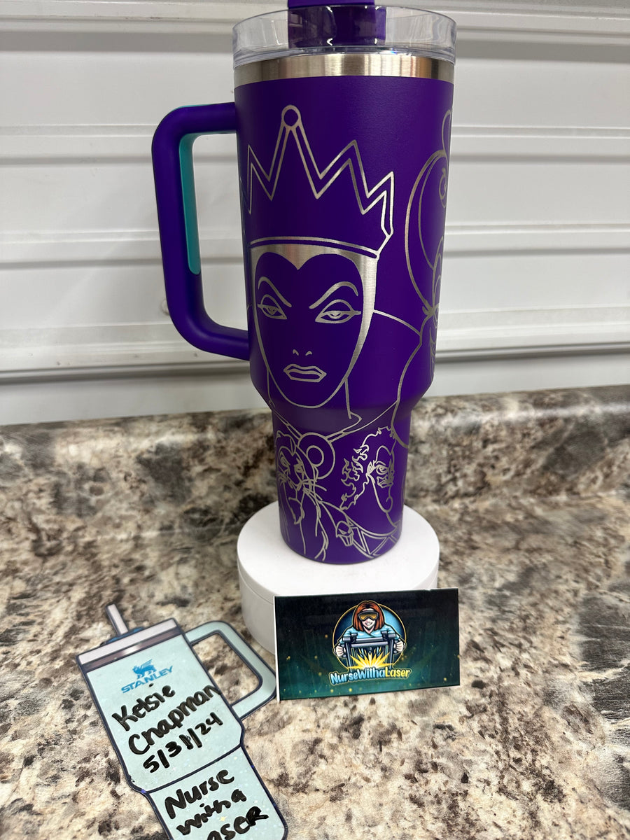 Magical Villains Crew laser engraved wrap – Nurse With A Laser